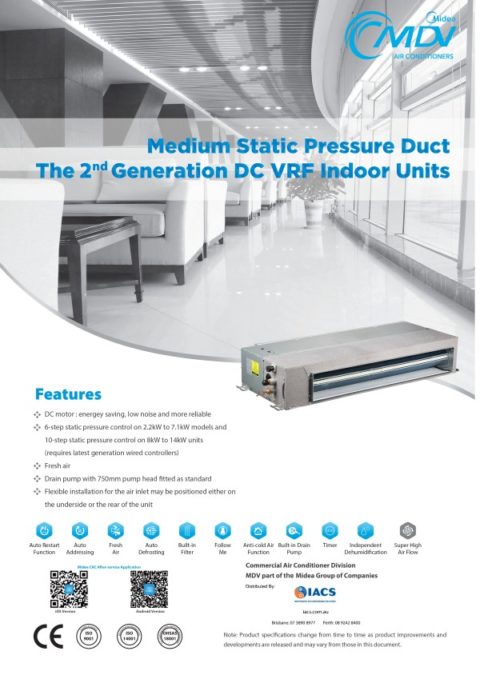 Product Brochures | MDV Residential | MDV Commercial | IACS